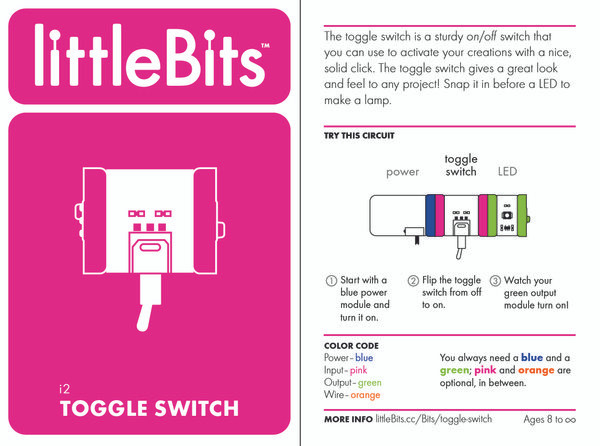 littleBits - Toggle Switch