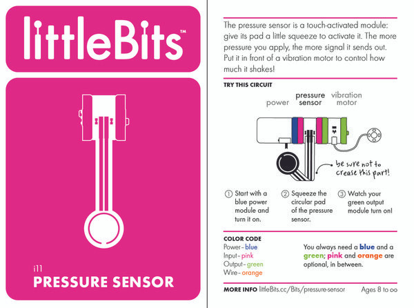 littleBits - Pressure Sensor