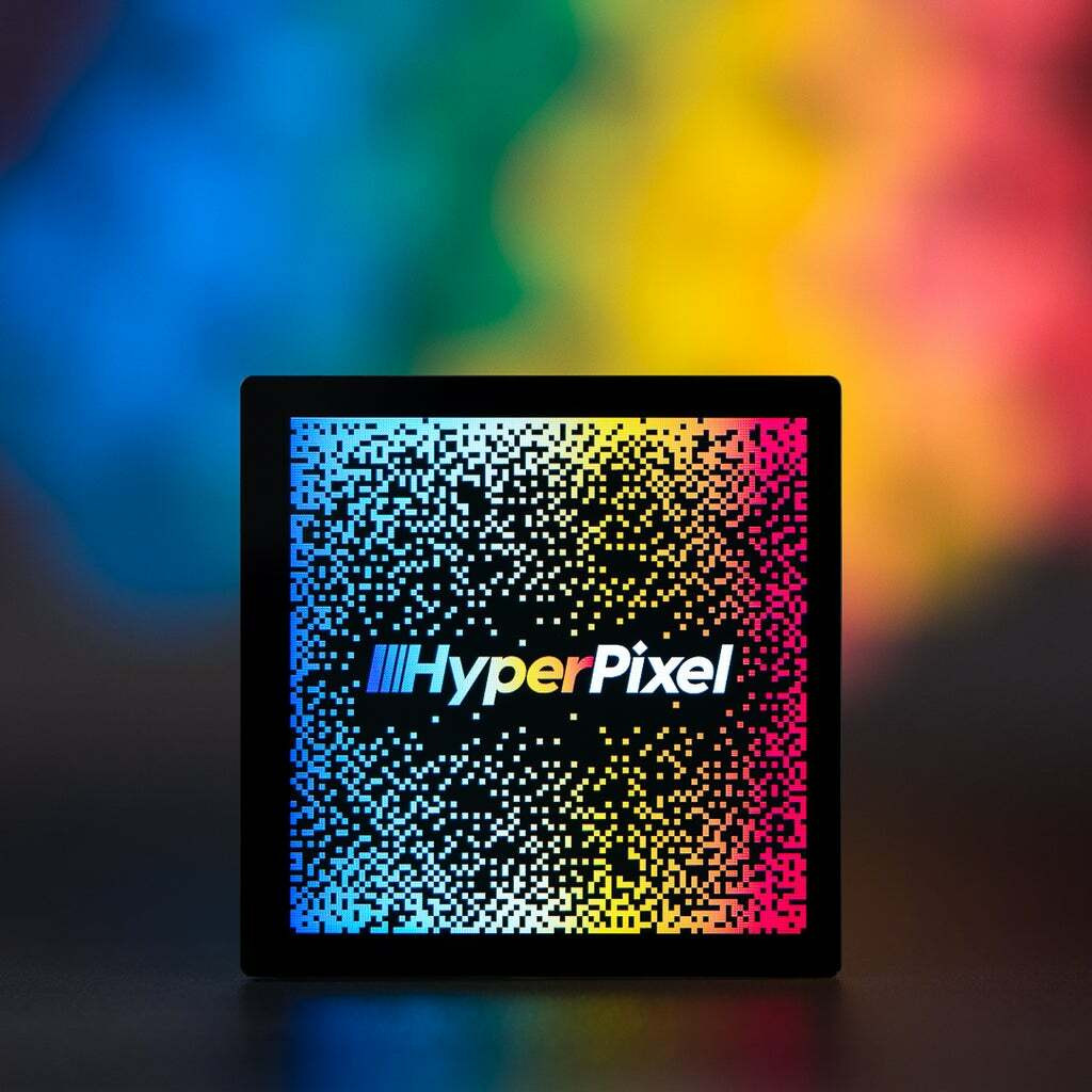 HyperPixel 4.0 Square - Hi-Res Display for Raspberry Pi - Touch - PiShop.ca