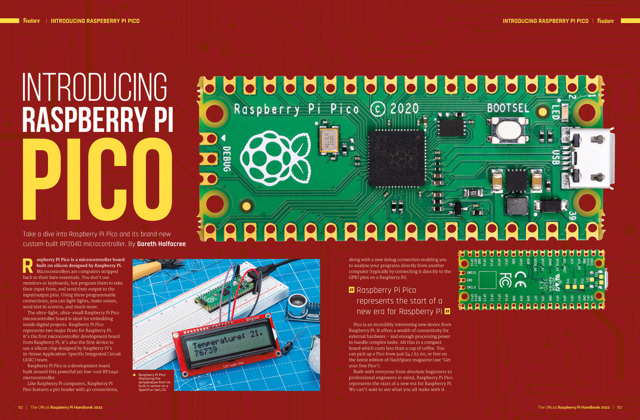 The Official Raspberry Pi Handbook 2022 - PiShop.ca