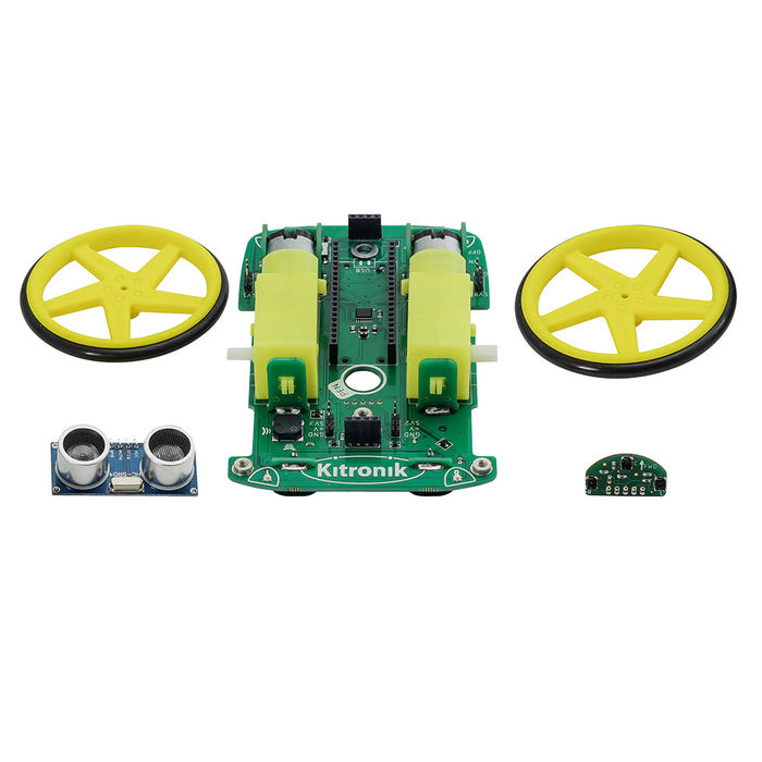 Kitronik Autonomous Robotics Platform (Buggy) for Pico - PiShop.ca