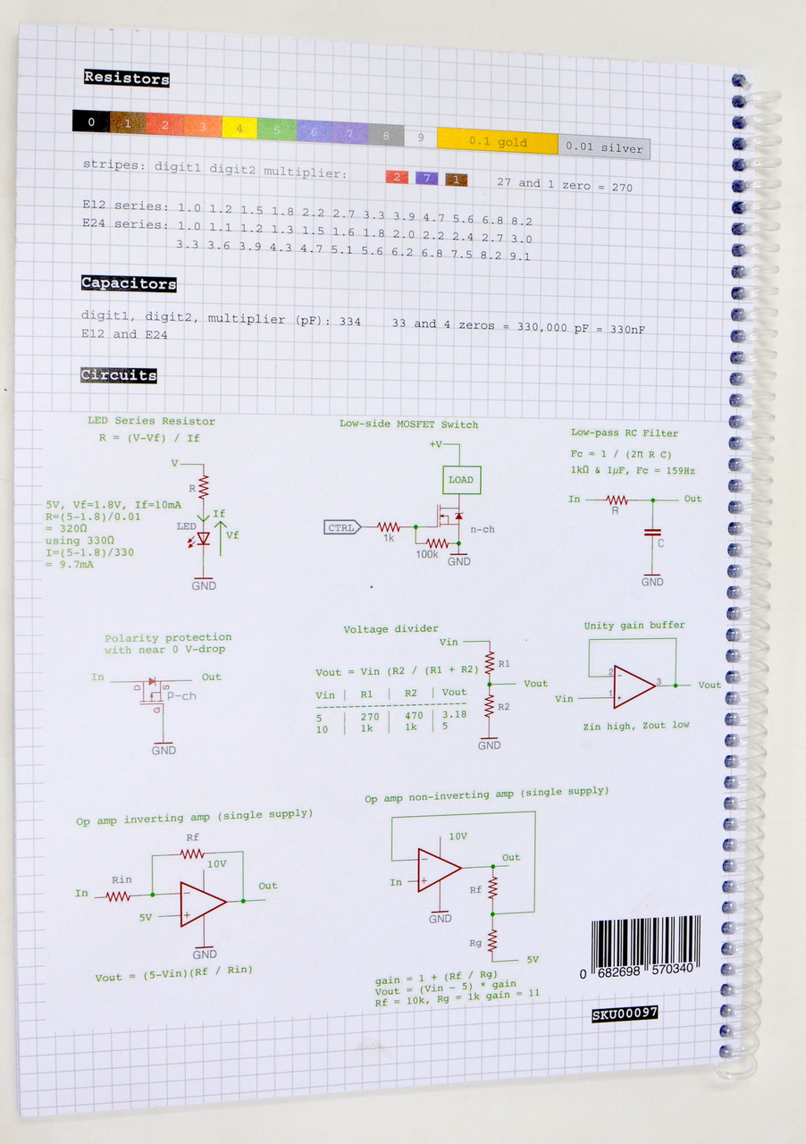 Electronics Notebook - PiShop.ca