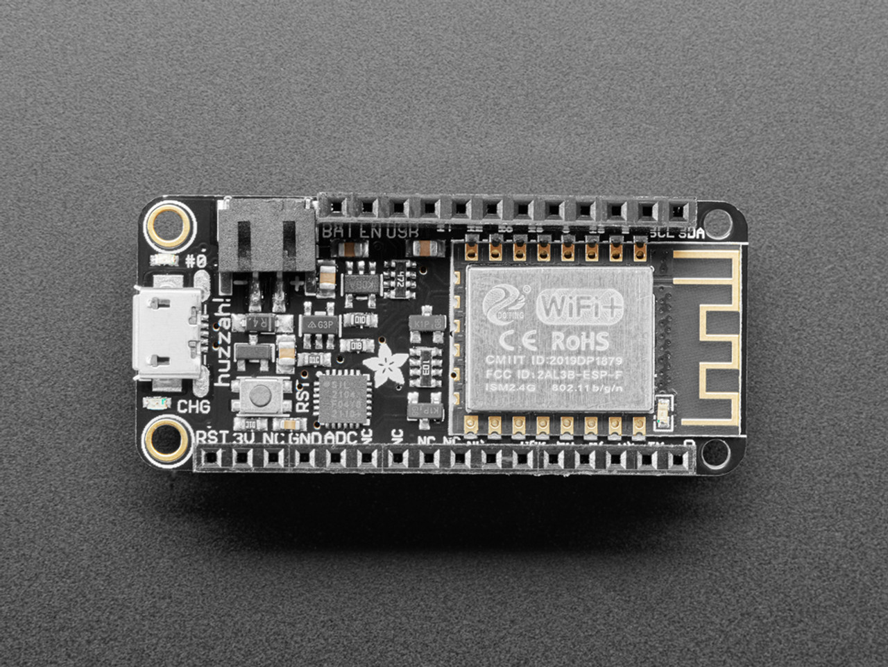 Assembled Feather Huzzah W Esp8266 Wifi With Stacking Headers Solder