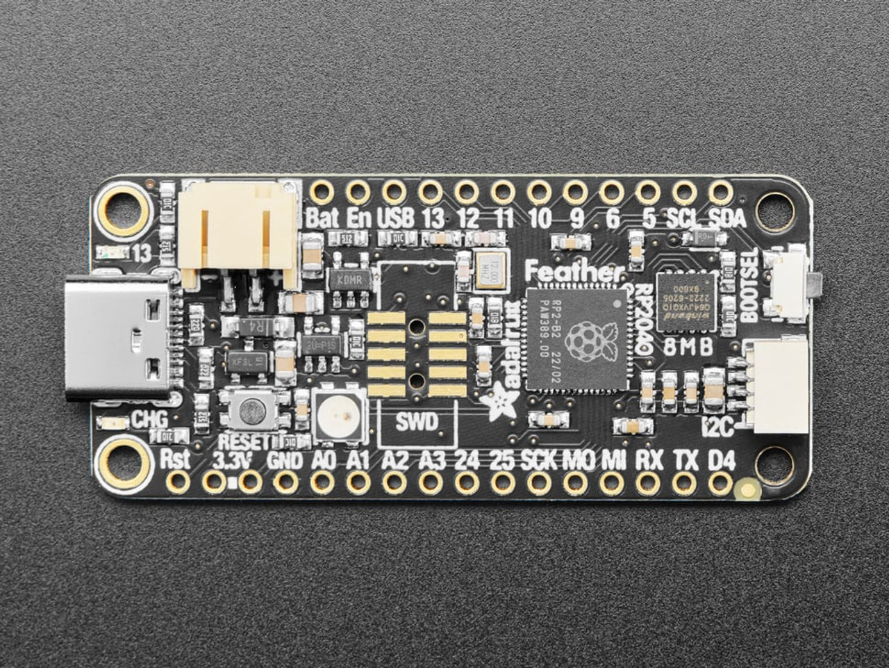 Adafruit Feather RP2040 - PiShop.ca Adafruit Feather RP2040 - PiShop.ca