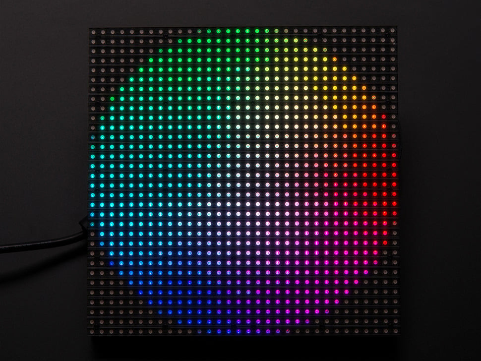 Adafruit - 1484 - 32x32 RGB LED Matrix Panel - 6mm pitch