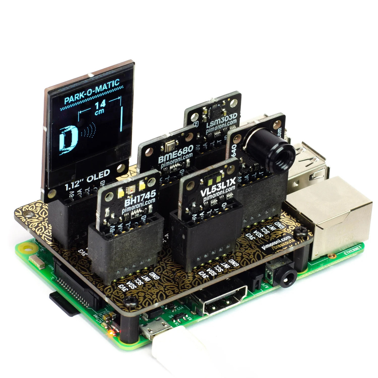Breakout Garden for Raspberry Pi (I2C) - PiShop.ca