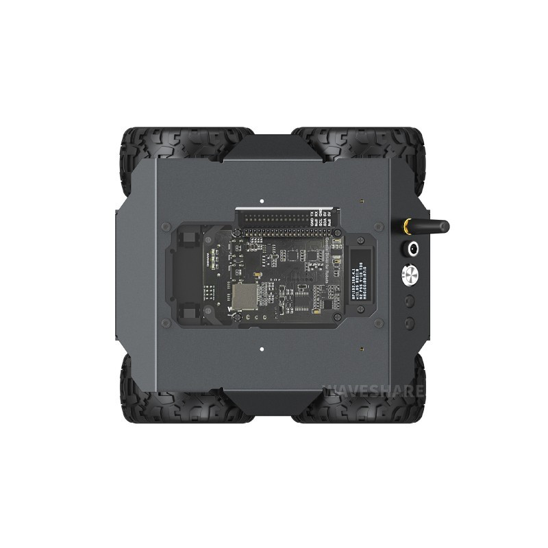 WAVE ROVER, 4WD Mobile Robot Chassis, Full Metal Body, Onboard ESP32 ...