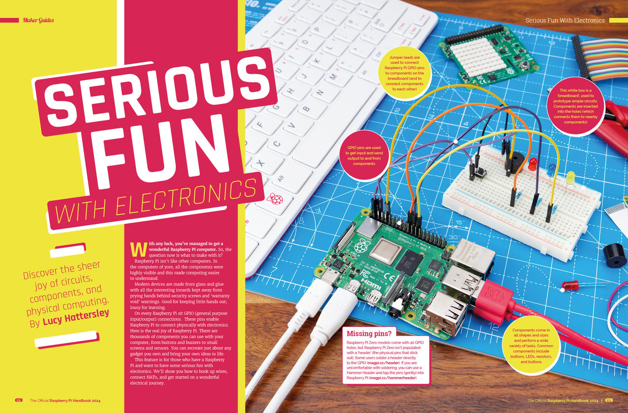 The Official Raspberry Pi Handbook 2024 - PiShop.ca