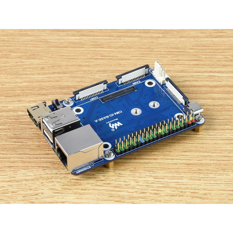 Mini Base Board (A) Designed for Raspberry Pi Compute Module 4 - PiShop.ca