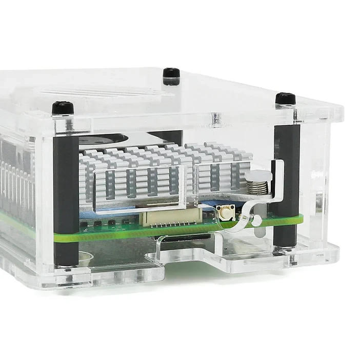 Acrylic Case for Raspberry Pi 5 - PiShop.ca