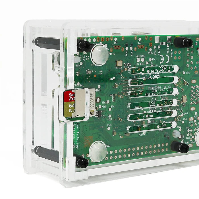 Acrylic Case for Raspberry Pi 5 - PiShop.ca