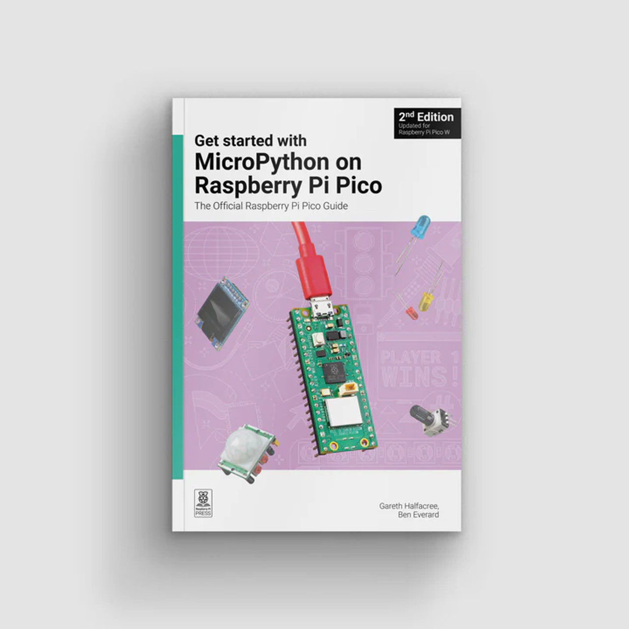 Get Started with MicroPython on Raspberry Pi Pico - 2nd Edition - PiShop.ca