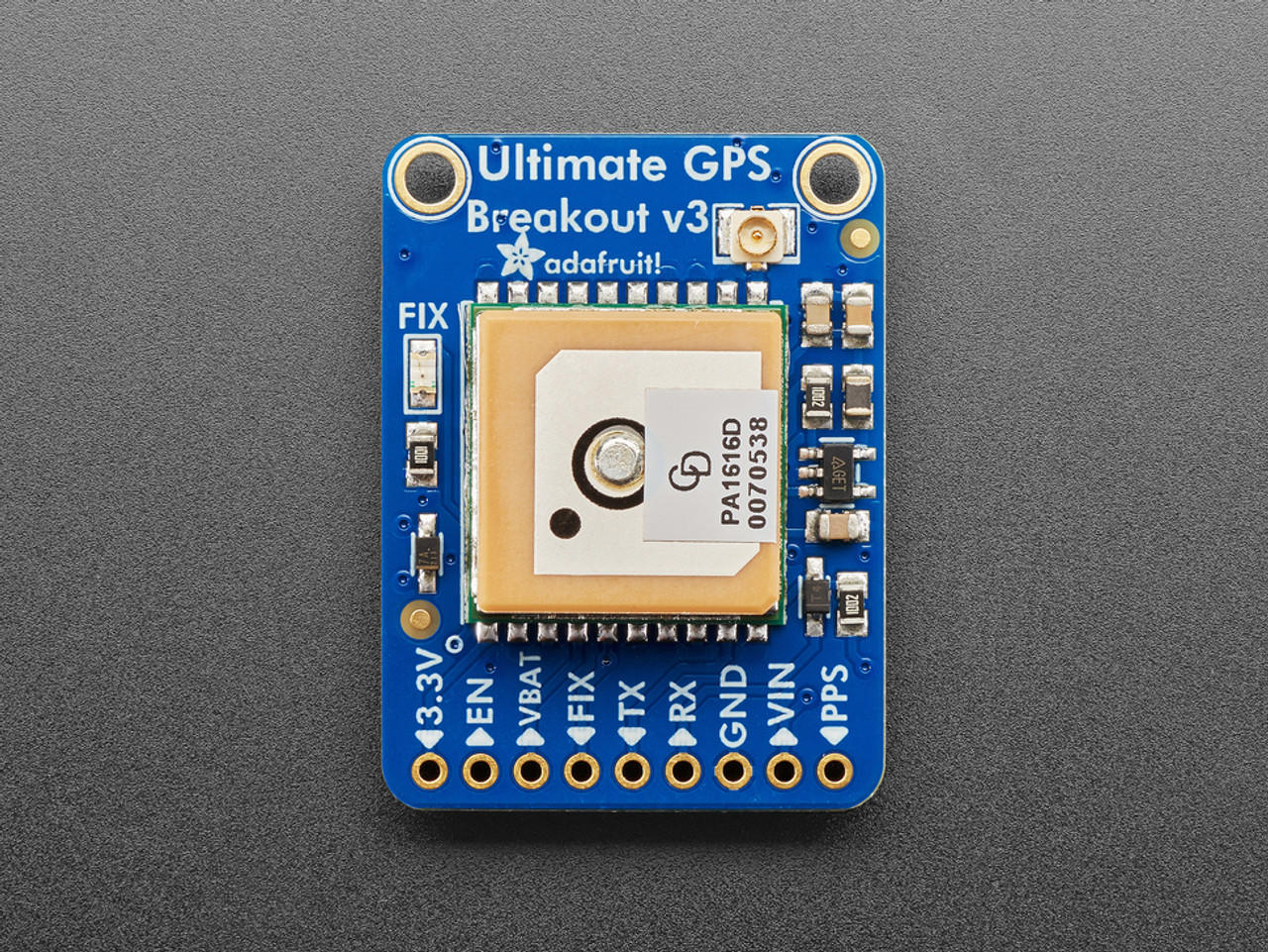 Adafruit Ultimate GPS Breakout with GLONASS + GPS - PA1616D - 99 ... Adafruit Ultimate GPS Breakout with GLONASS + GPS - PA1616D - 99 ...
