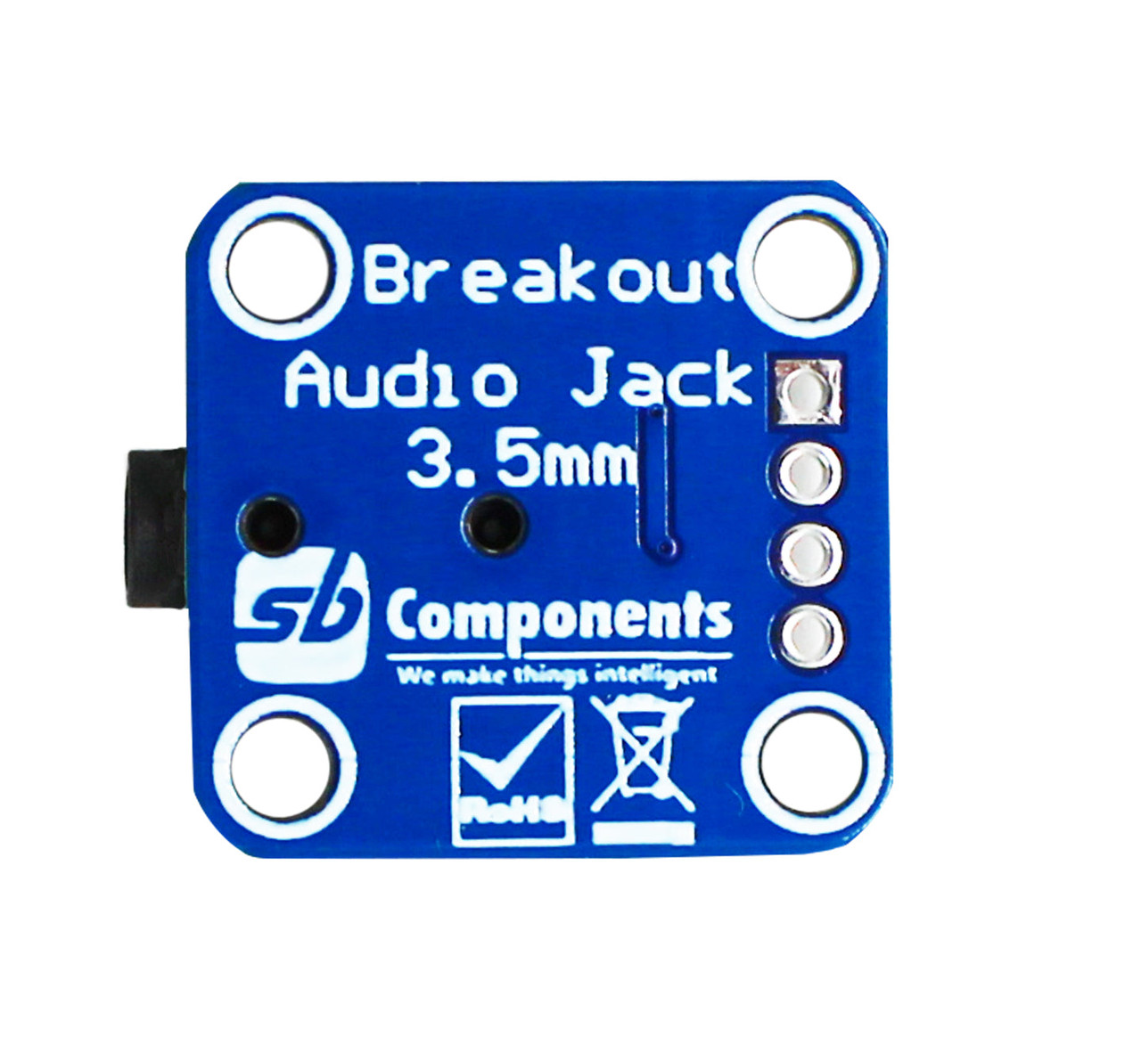 TRRS 3.5mm Audio Jack Breakout - PiShop.ca