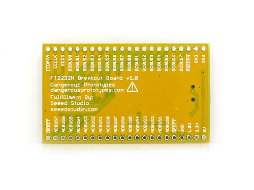 FT2232H USB 2.0 Hi-Speed Breakout Board