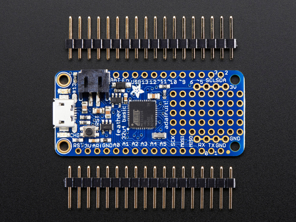 Adafruit Feather 32u4 Basic Proto