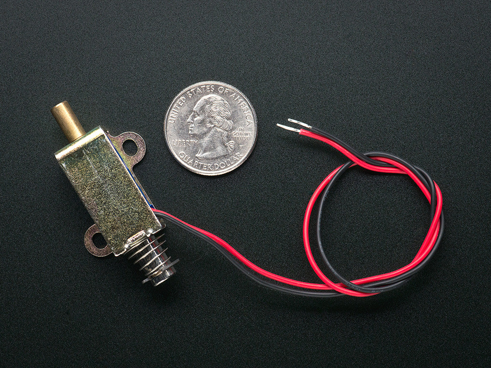 Small push-pull solenoid