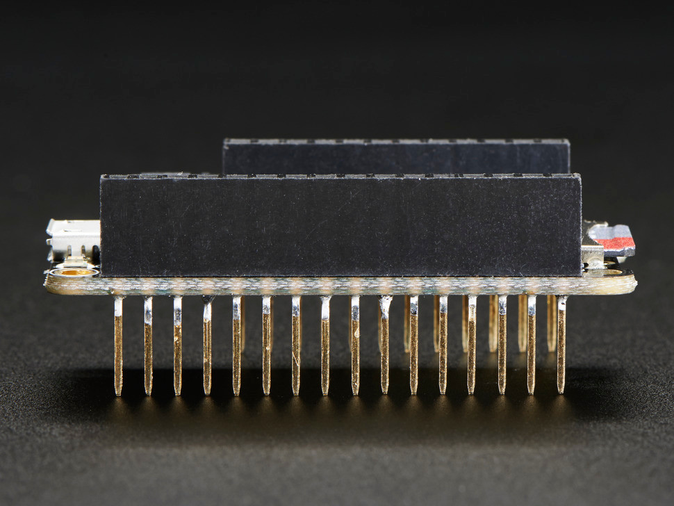 Feather Stacking Headers - 12-pin and 16-pin female headers