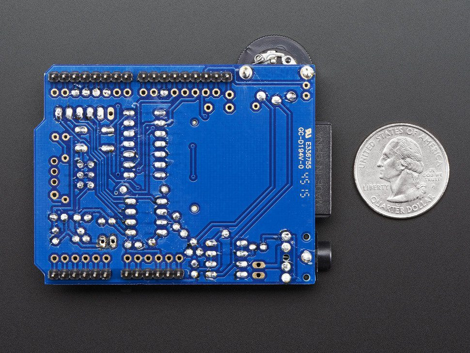 Adafruit Wave Shield for Arduino Kit - v1.1