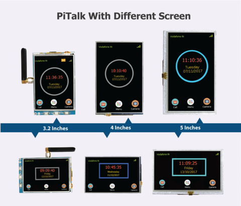 PiTalk - Modular SmartPhone for Raspberry Pi - PiShop.ca