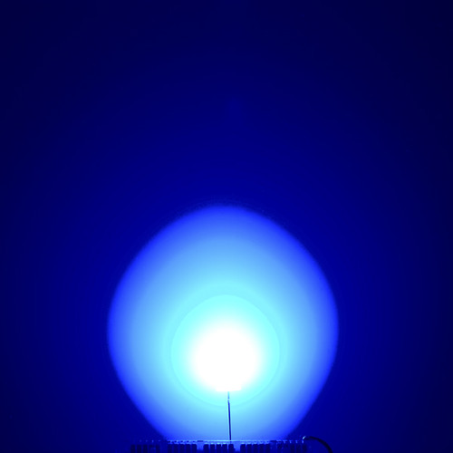 Diffused LED - Blue 10mm - PiShop.ca