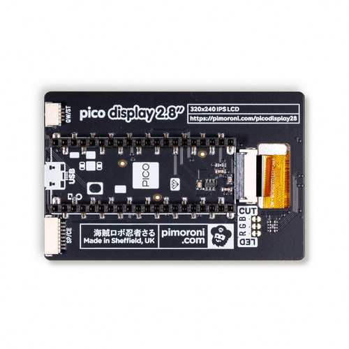 Pico Display Pack 2.8" - PiShop.ca