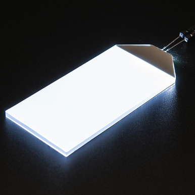 White LED Backlight Module - Large 45mm x 86mm