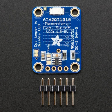 Standalone Momentary Capacitive Touch Sensor Breakout - AT42QT1010