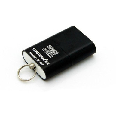 USB 2.0 Keychain Micro SD Card Reader