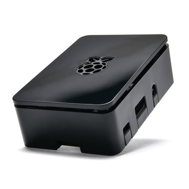 DesignSpark Raspberry Pi 3 Enclosure, Black - PiShop.ca