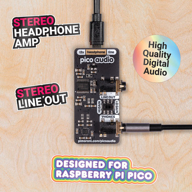 Pico Audio Pack (Line-Out and Headphone Amp) - PiShop.ca