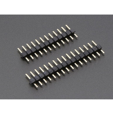Short Feather Male Headers - 12-pin and 16-pin Male Header Set - PiShop.ca