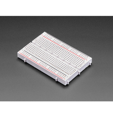 Half-Size Breadboard with Mounting Holes - PiShop.ca