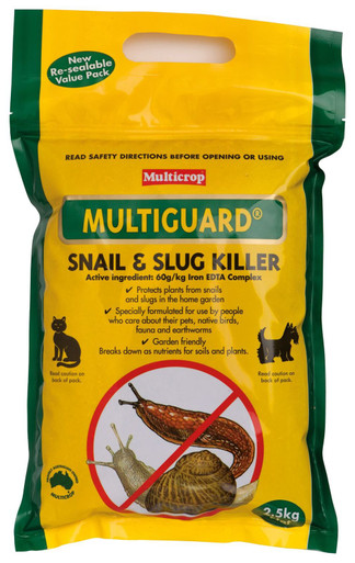MULTIGUARD SNAIL & SLUG KILLER 2.5KG BAG - Boorowa Landscape Supplies