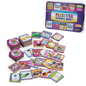Passover Jewish Memory Game in Tin Box | at Jewish-Crafts