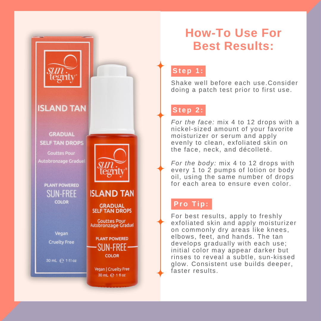 Island Tan - Gradual Self Tanning Drops