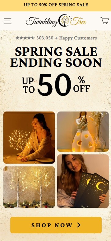 Indoor - Twinkling Tree