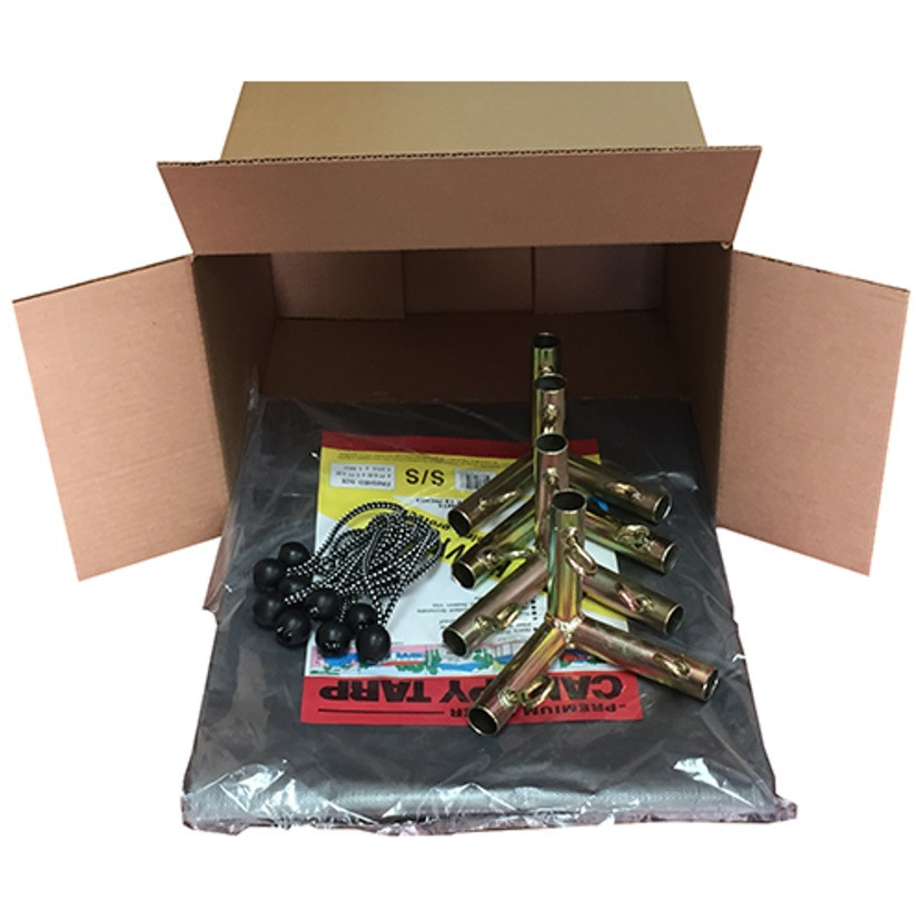 10' x 10' Slope Roof Canopy Kit 1-3/8"