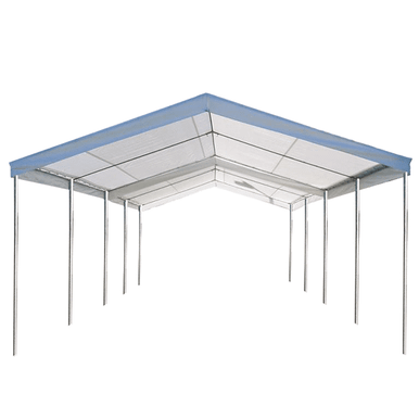 30' X 50' Valance Canopy 2-3/8" Dia. HD Galvanized Frame Ultra ...