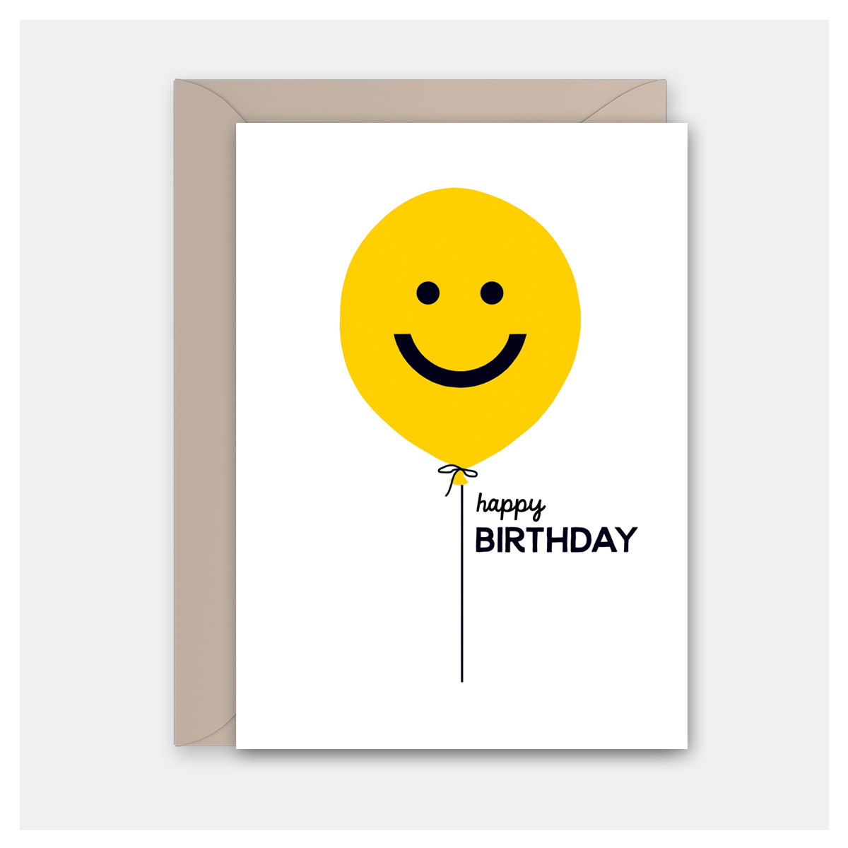 Happy Balloon | Birthday Card | Rock Scissor Paper