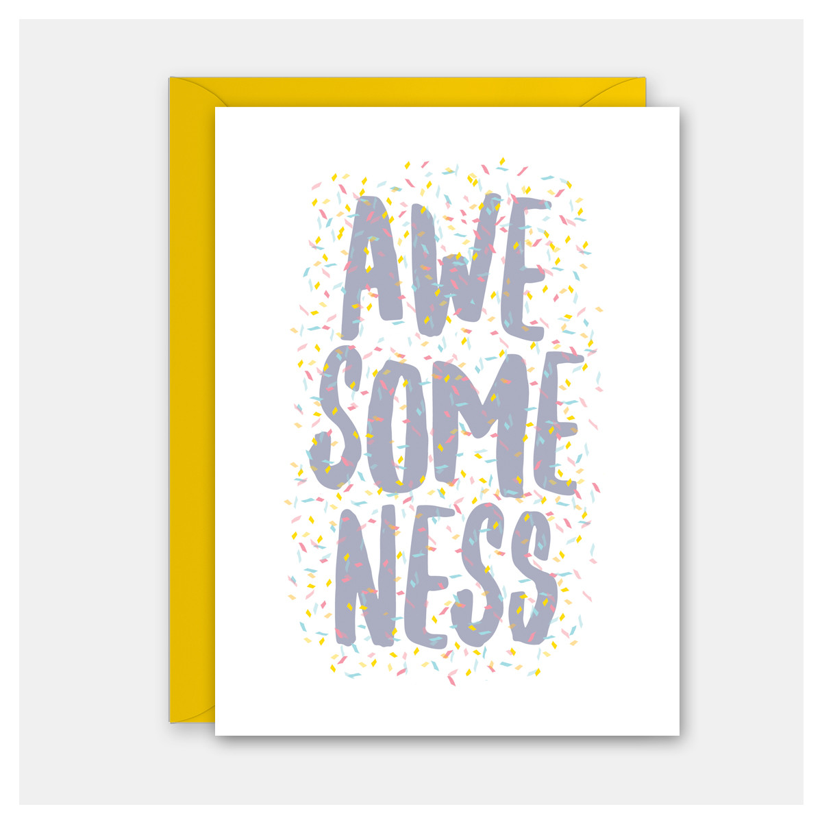 Awesomeness | Congratulations Card | Rock Scissor Paper