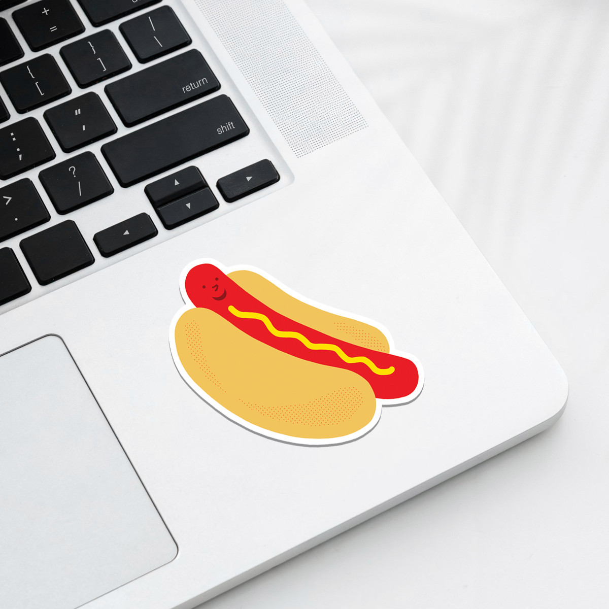 Hot Dog | Vinyl Sticker | Rock Scissor Paper