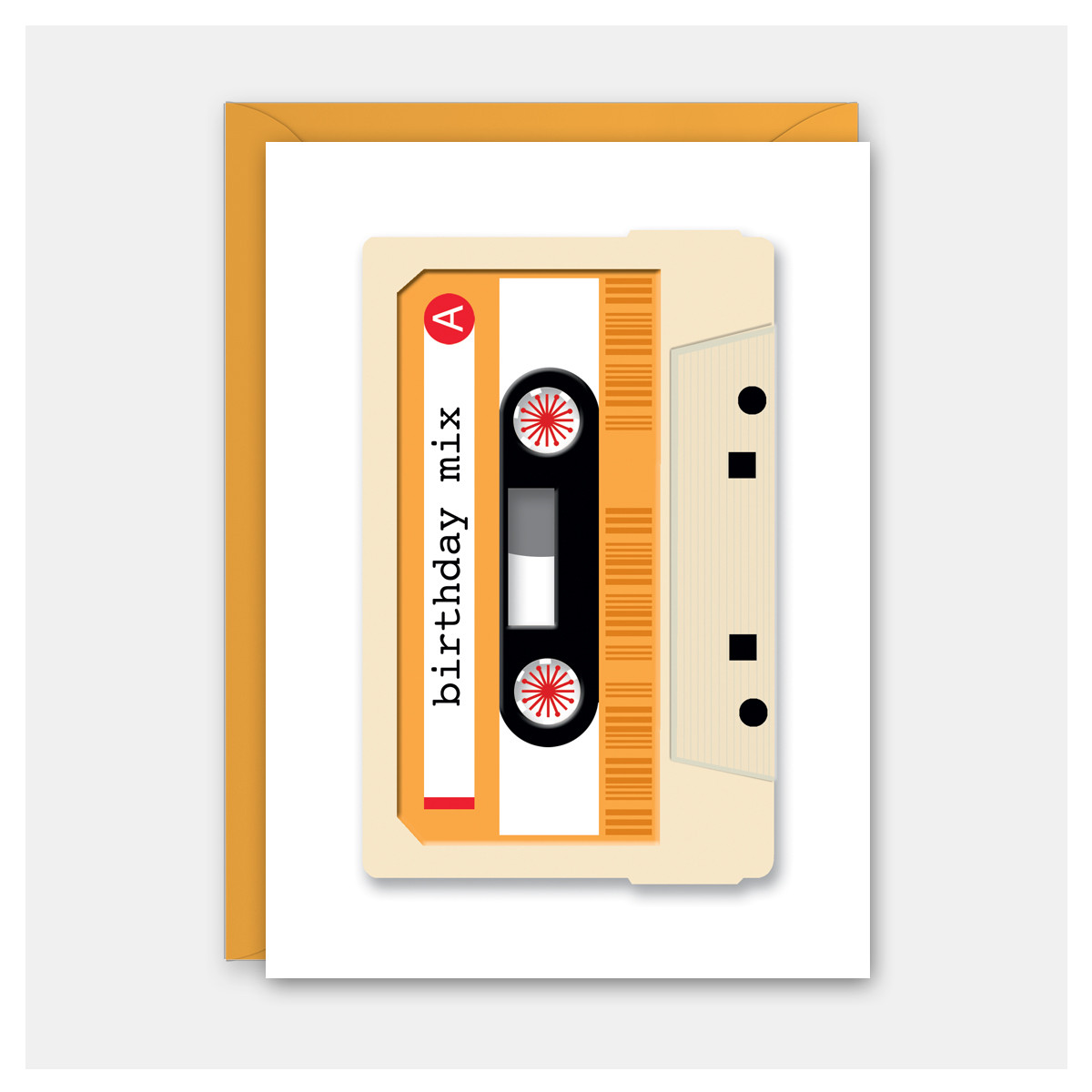 Birthday Mix Tape | Birthday Card | Rock Scissor Paper