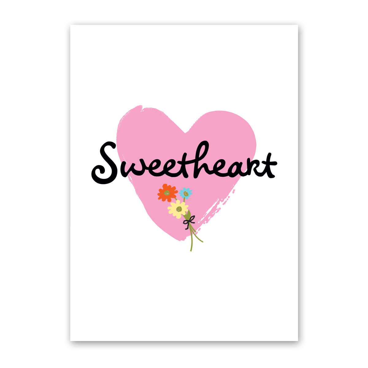 Cursive Sweetheart - Rock Scissor Paper