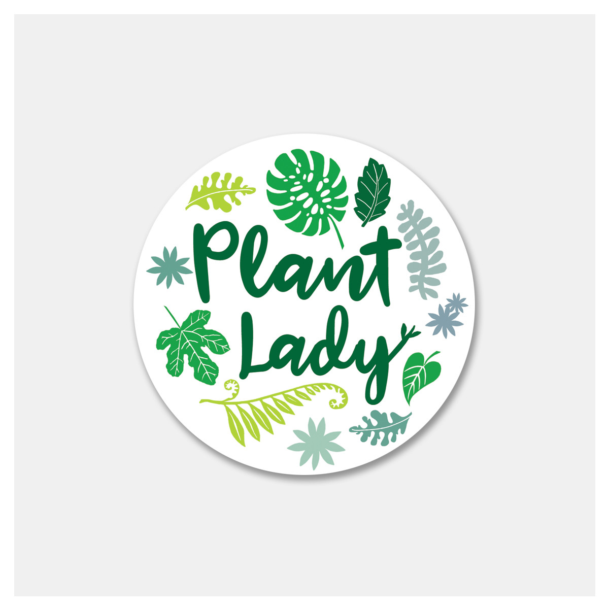 Plant Lady | Vinyl Sticker | Rock Scissor Paper