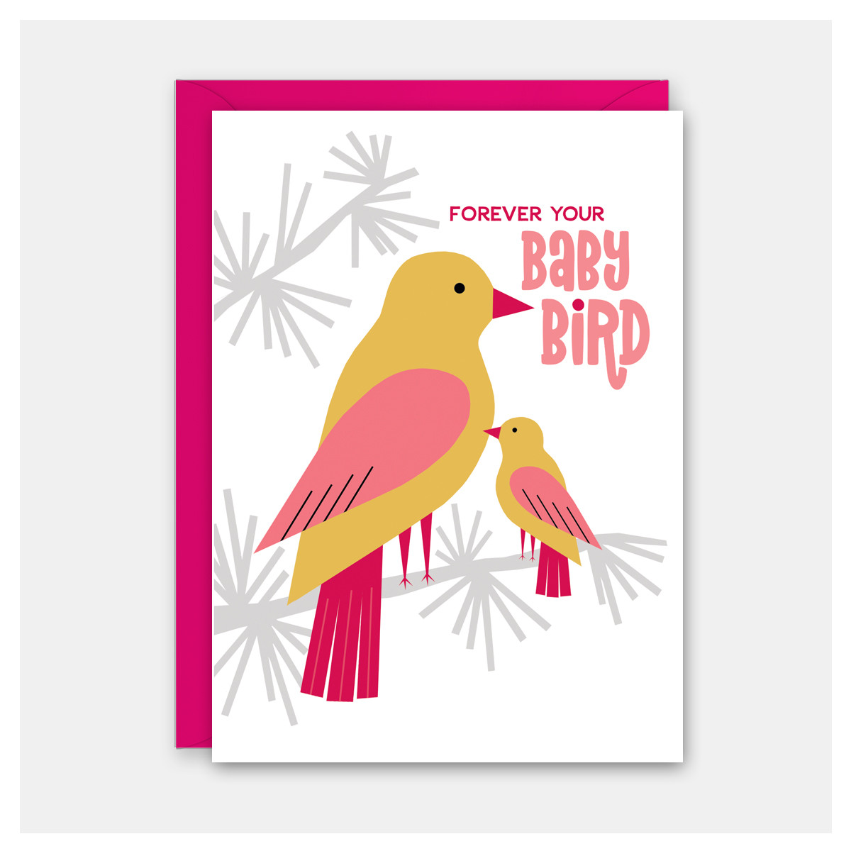 Mama Bird | Mother's Day Card | Rock Scissor Paper