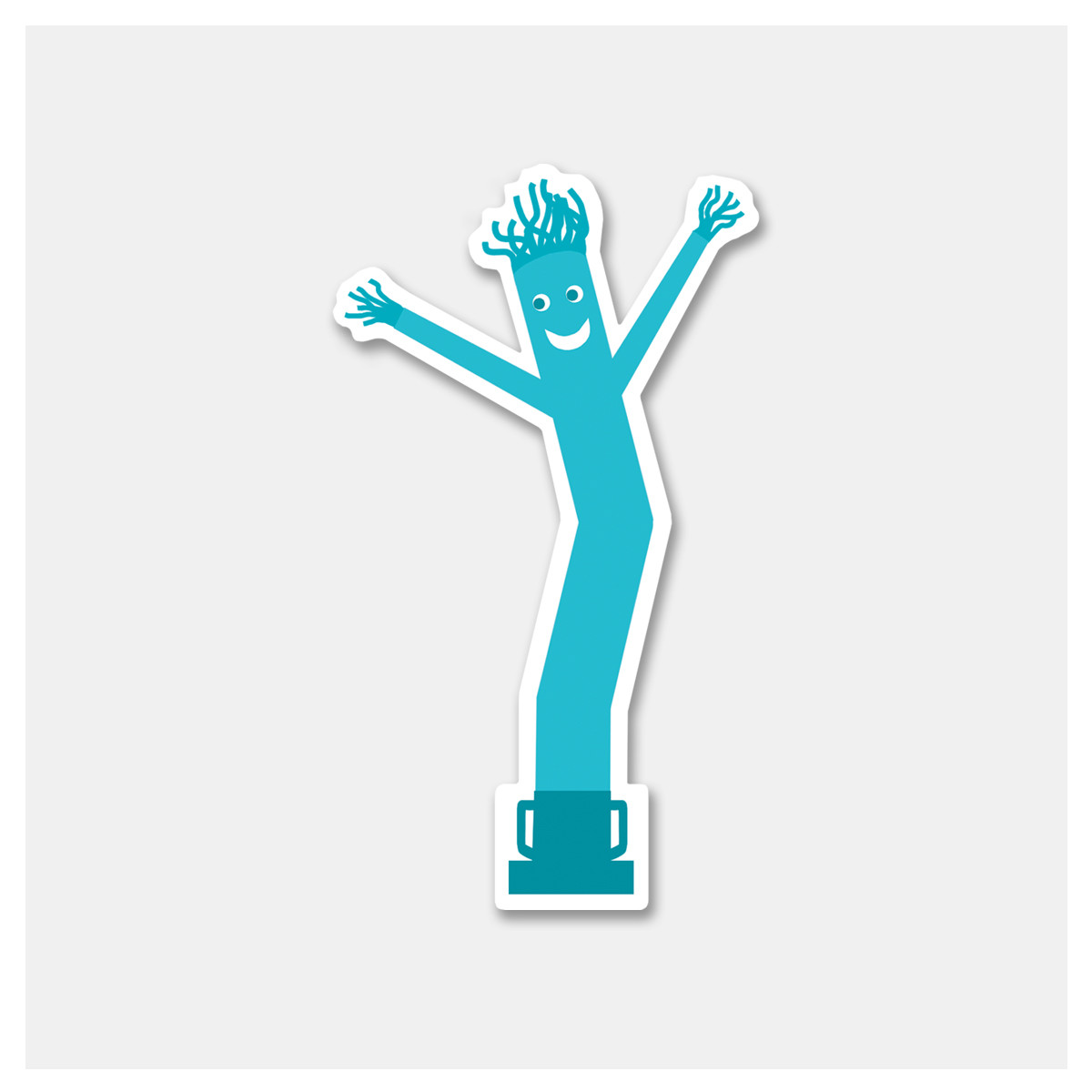 Sock Guy | Vinyl Sticker | Rock Scissor Paper