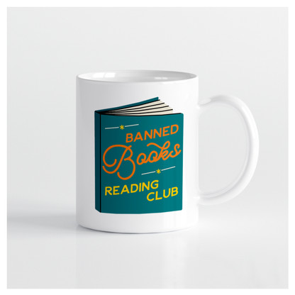 Banned Books Reading Club | Coffee Mug | Rock Scissor Paper