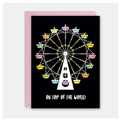 Ferris Wheel | Birthday Card | Rock Scissor Paper
