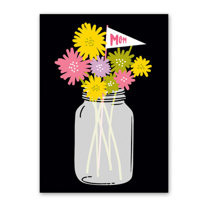 Mason Jar | Mother's Day Card | Rock Scissor Paper